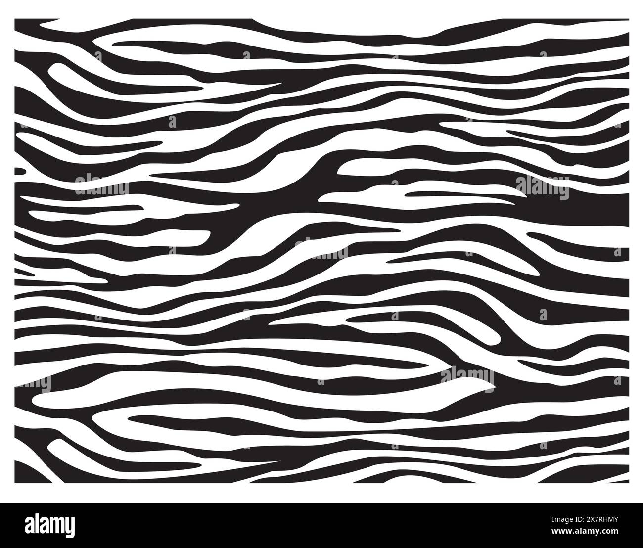 Zebra vector illustration in flat style for textile fabric Stock Vector ...