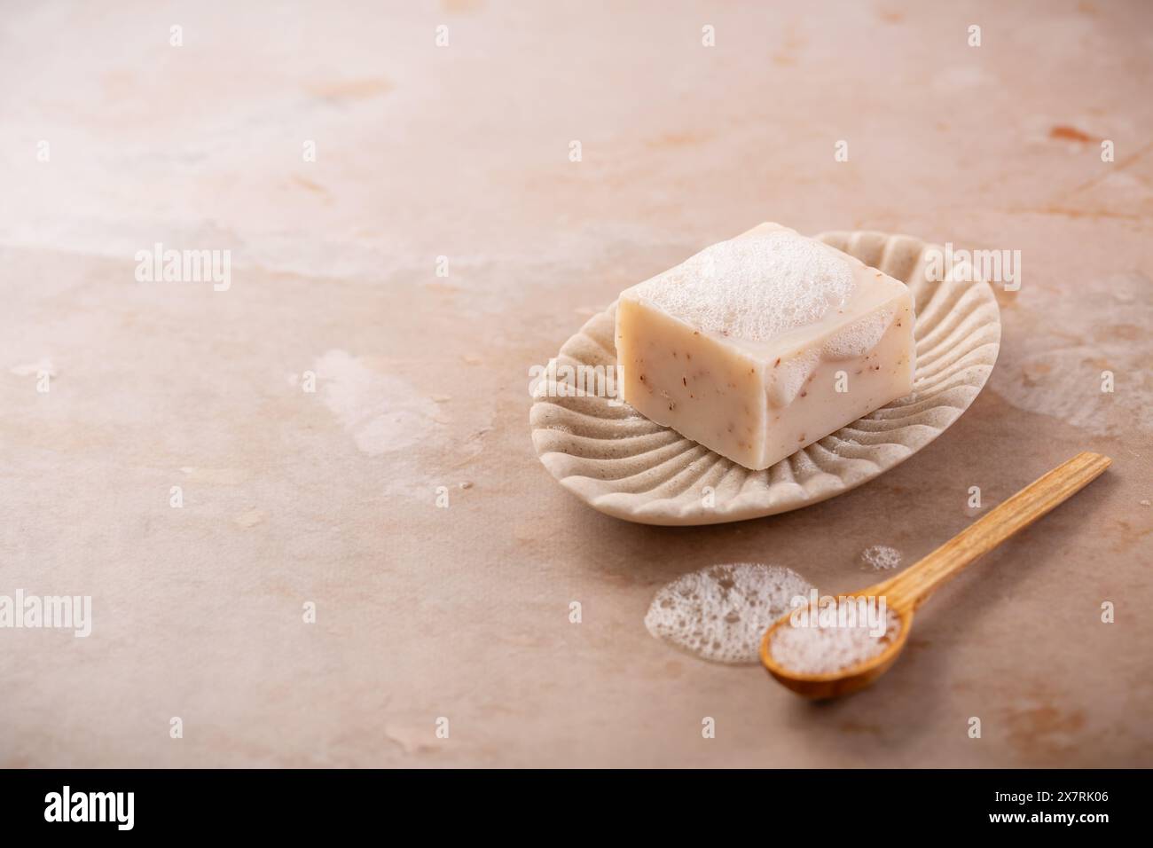 Handmade natural soap, fragrant hand and body skincare Stock Photo - Alamy