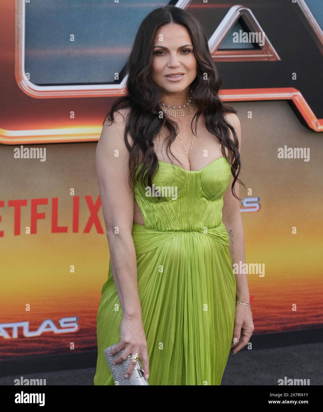 Lana Parrilla arrives at the Netflix's ATLAS Los Angeles Premiere held ...