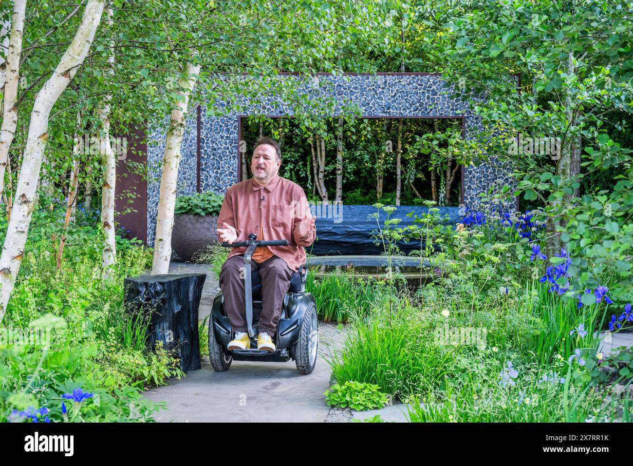 London, UK. 20th May, 2024. Mark Lane, BBC TV Presenter & Garden ...