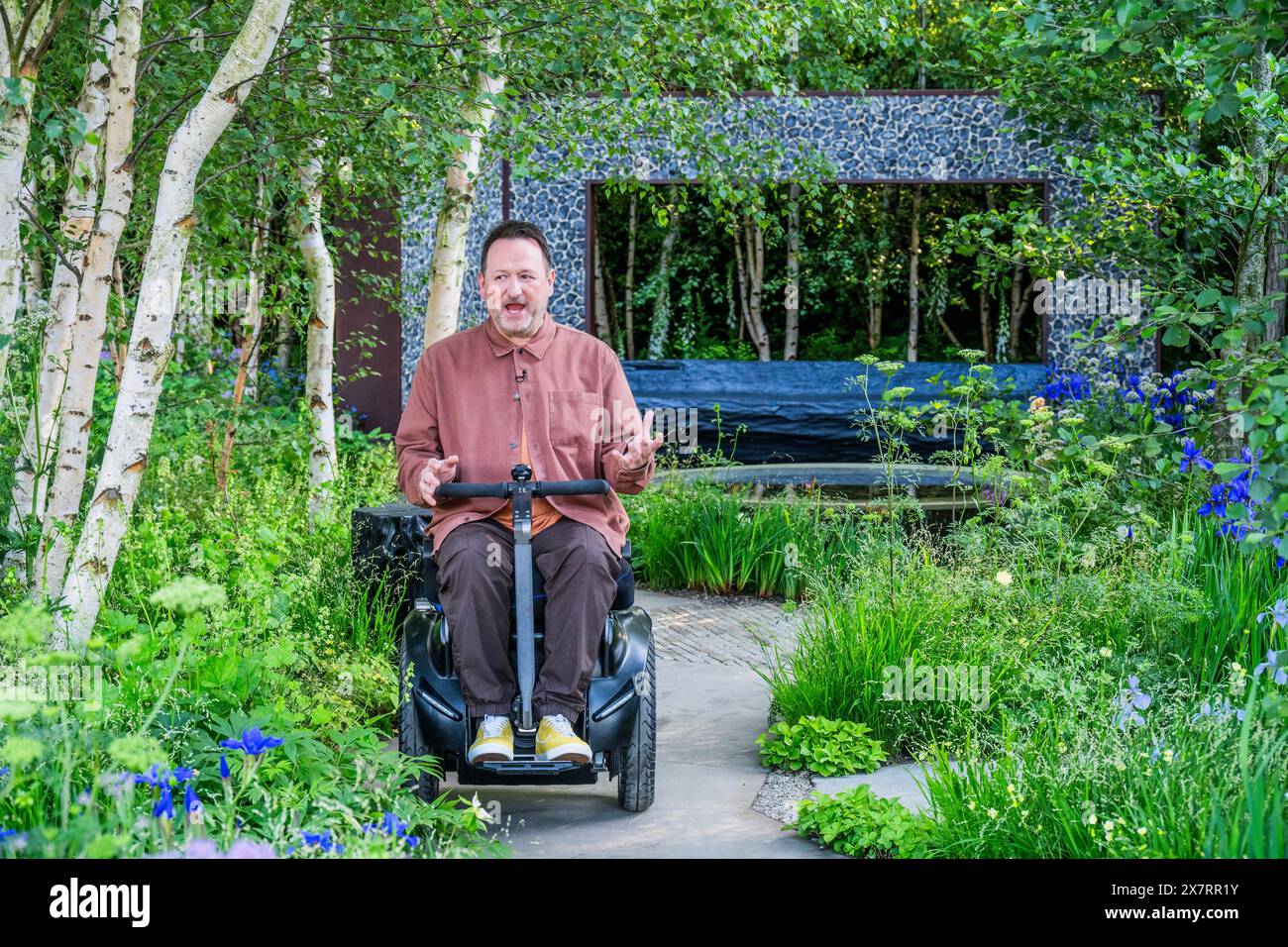London, UK. 20th May, 2024. Mark Lane, BBC TV Presenter & Garden ...
