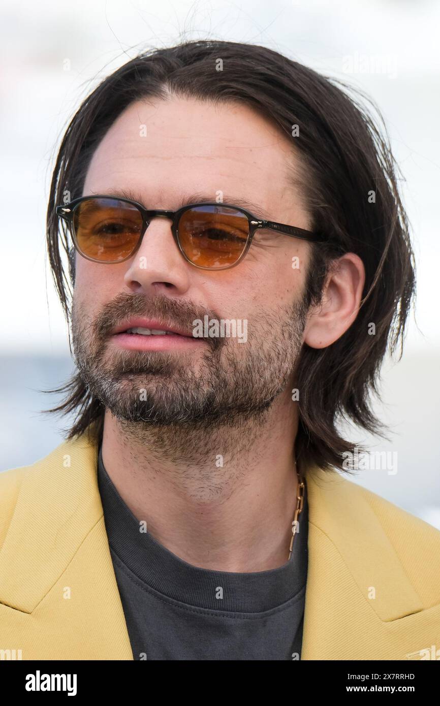 Cannes, France. 21st May, 2024. Sebastian Stan poses at the Photocall ...