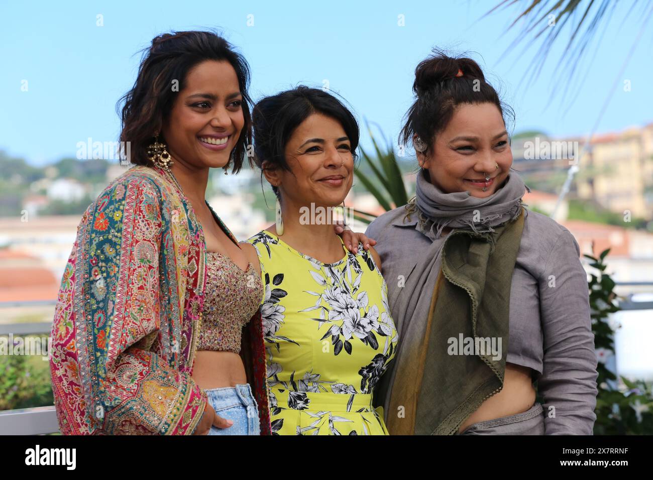 Cannes, France. 21st May, 2024. Shahana Goswami, Sandhya Suri and ...