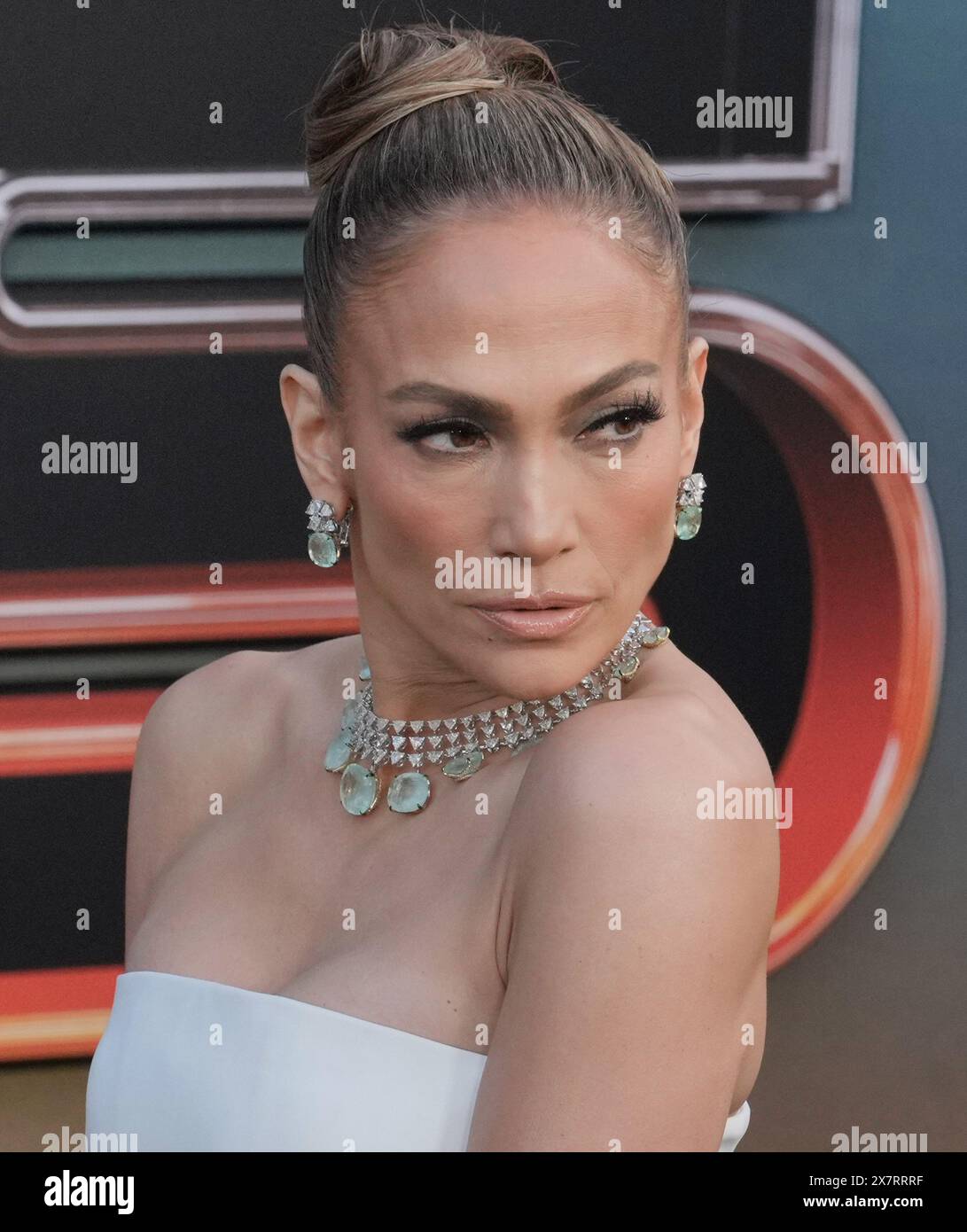 Jennifer Lopez arrives at the Netflix's ATLAS Los Angeles Premiere held ...