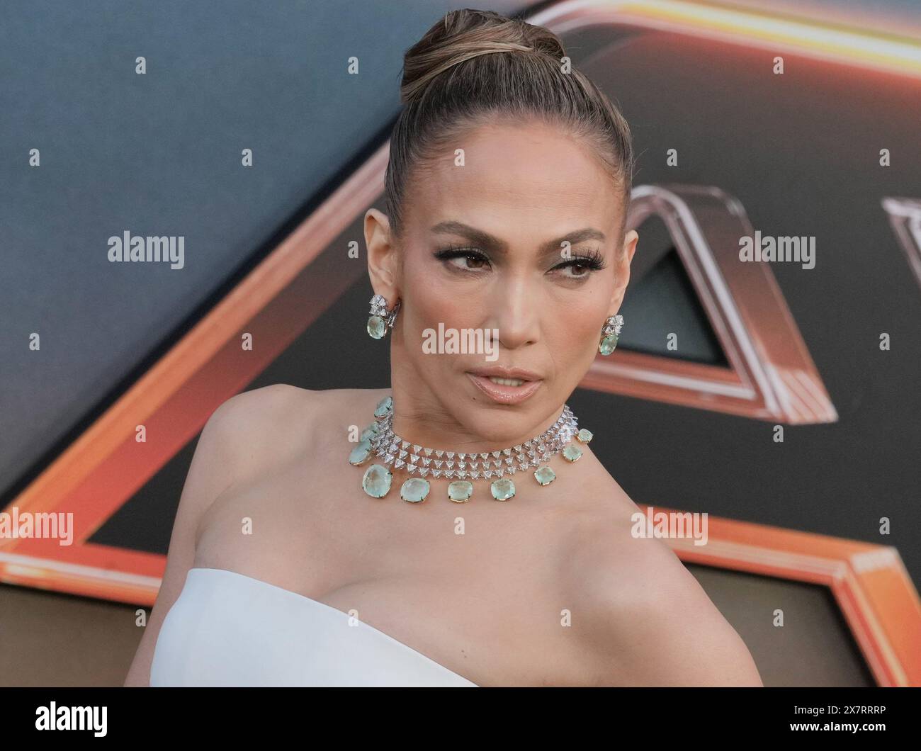 Jennifer Lopez arrives at the Netflix's ATLAS Los Angeles Premiere held ...