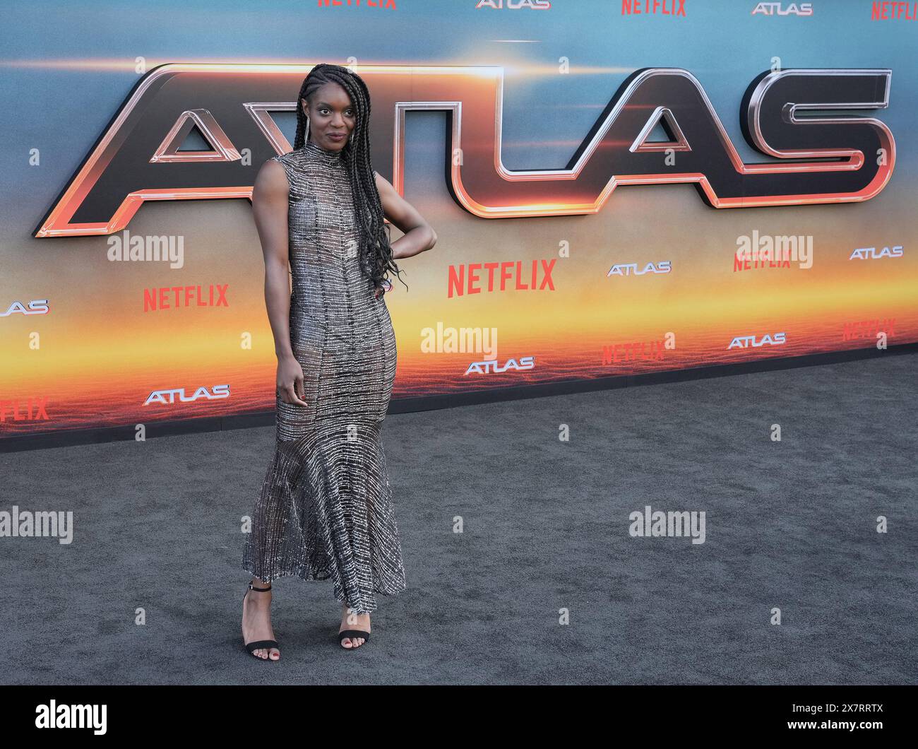 Adia Smith-Eriksson arrives at the Netflix's ATLAS Los Angeles Premiere ...