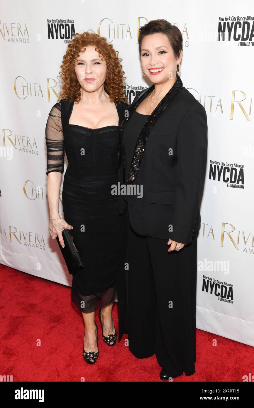 New York, USA. 20th May, 2024. Bernadette Peters and Lea Salonga ...