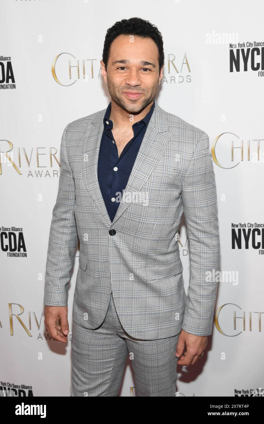 Corbin Bleu attending the 2024 Chita Rivera Awards at NYU Skirball ...