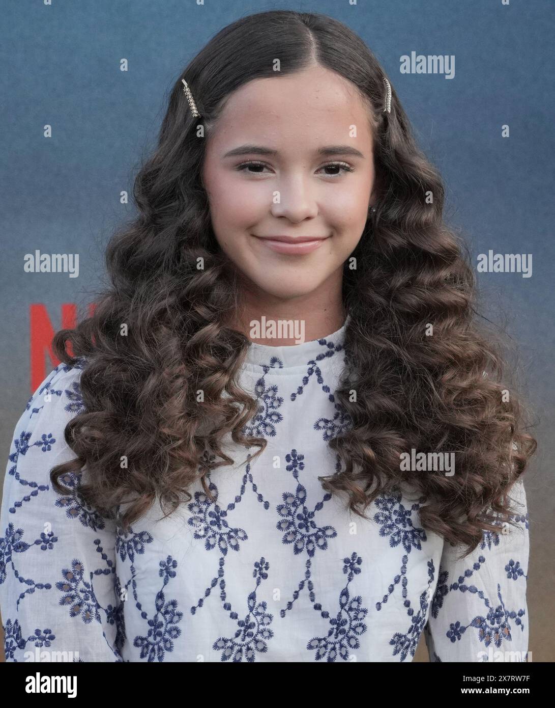 Briella Guiza arrives at the Netflix's ATLAS Los Angeles Premiere held ...