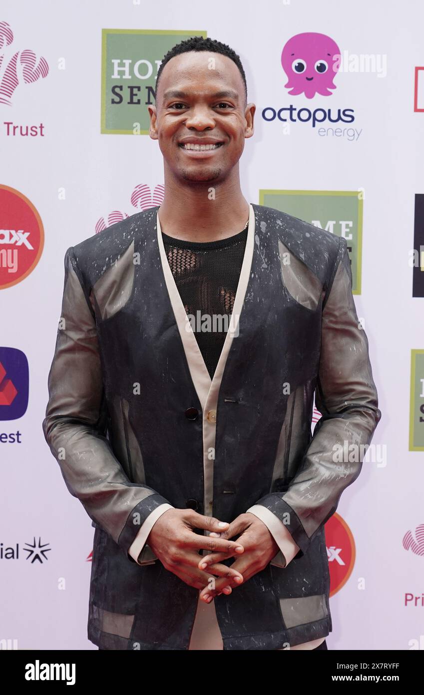 Johannes Radebe, attending The Prince's Trust and TKMaxx and Homesense ...