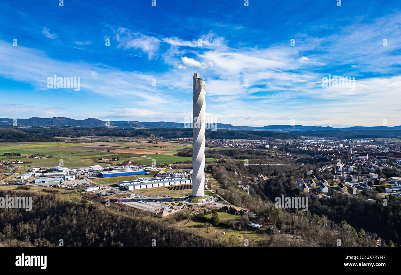 Thyssenkrupp ag test tower hi-res stock photography and images - Alamy