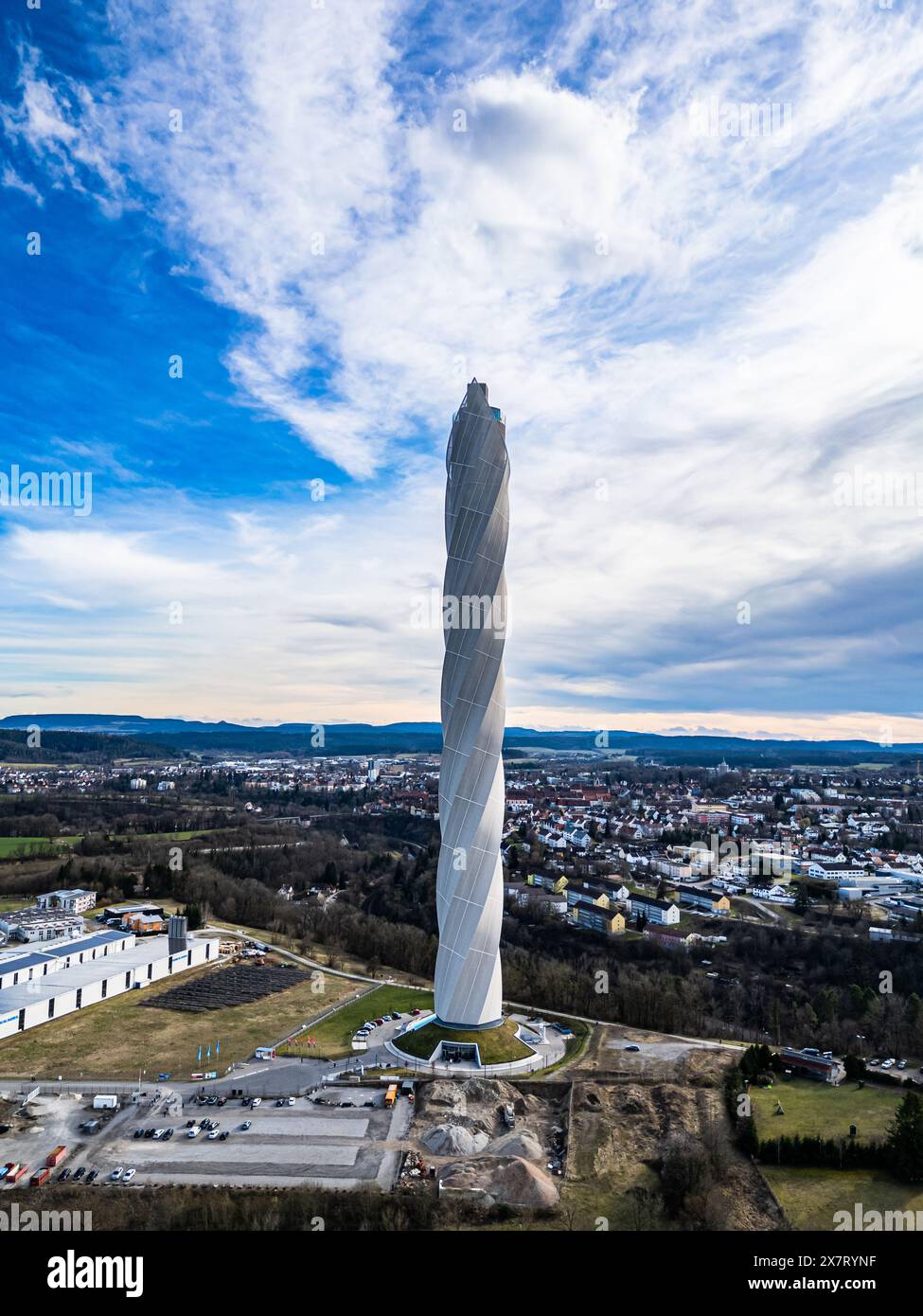 Thyssenkrupp ag test tower hi-res stock photography and images - Alamy