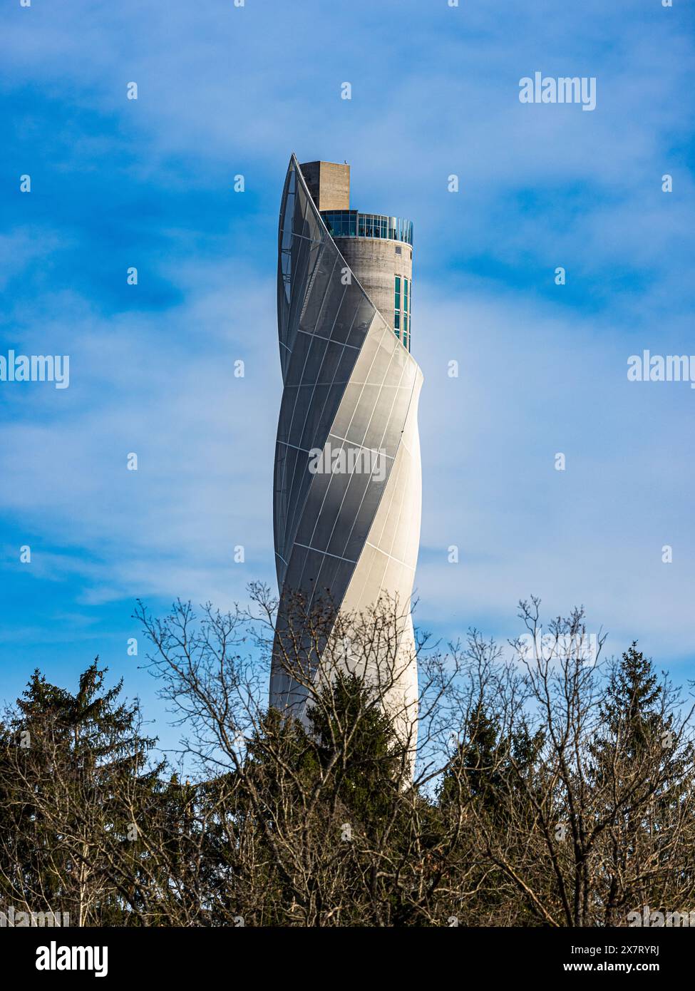 Thyssenkrupp ag test tower hi-res stock photography and images - Alamy