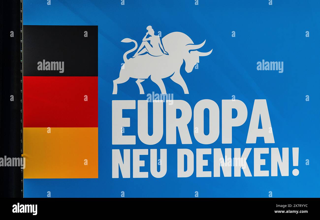 Donaueschingen, Germany, 27th Apr 2024: Slogan of the Alternative for ...