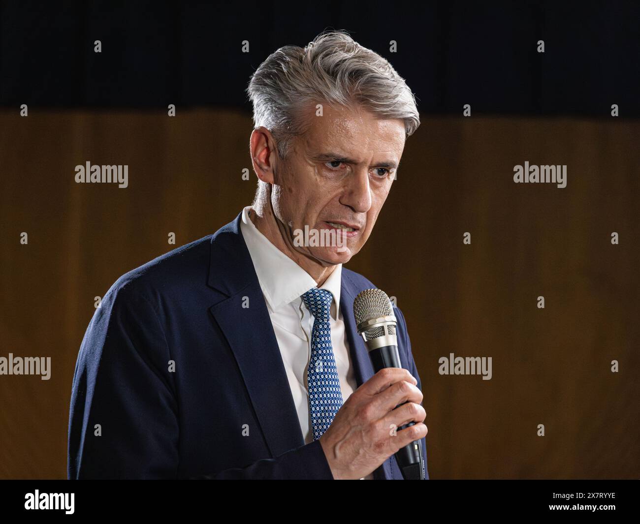 Donaueschingen, Germany, 27th Apr 2024: The AfD candidate for the ...