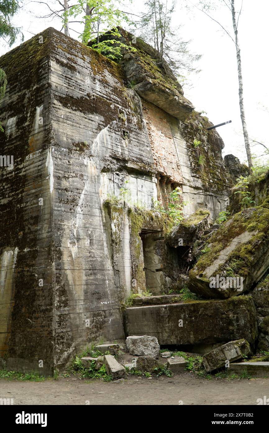 Ketrzyn, Gierloz, Poland - May 11th 2024 - Adolf Hitler's bunker at ...