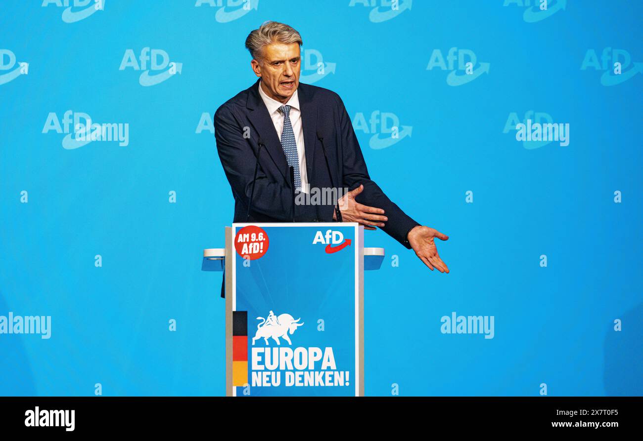 Donaueschingen, Germany, 27th Apr 2024: The AfD candidate for the ...