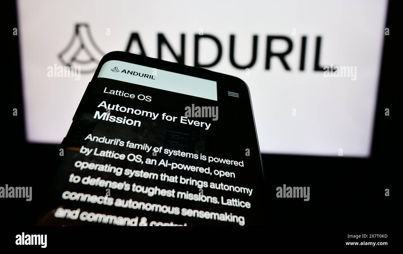 Anduril logo hi-res stock photography and images - Alamy