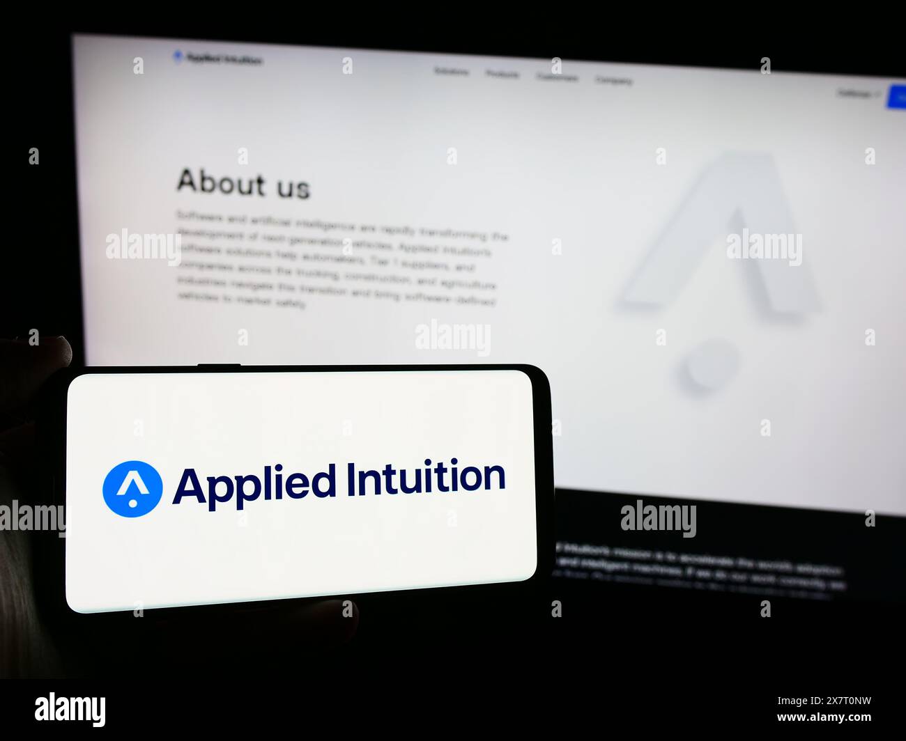 Applied intuition logo hi-res stock photography and images - Alamy