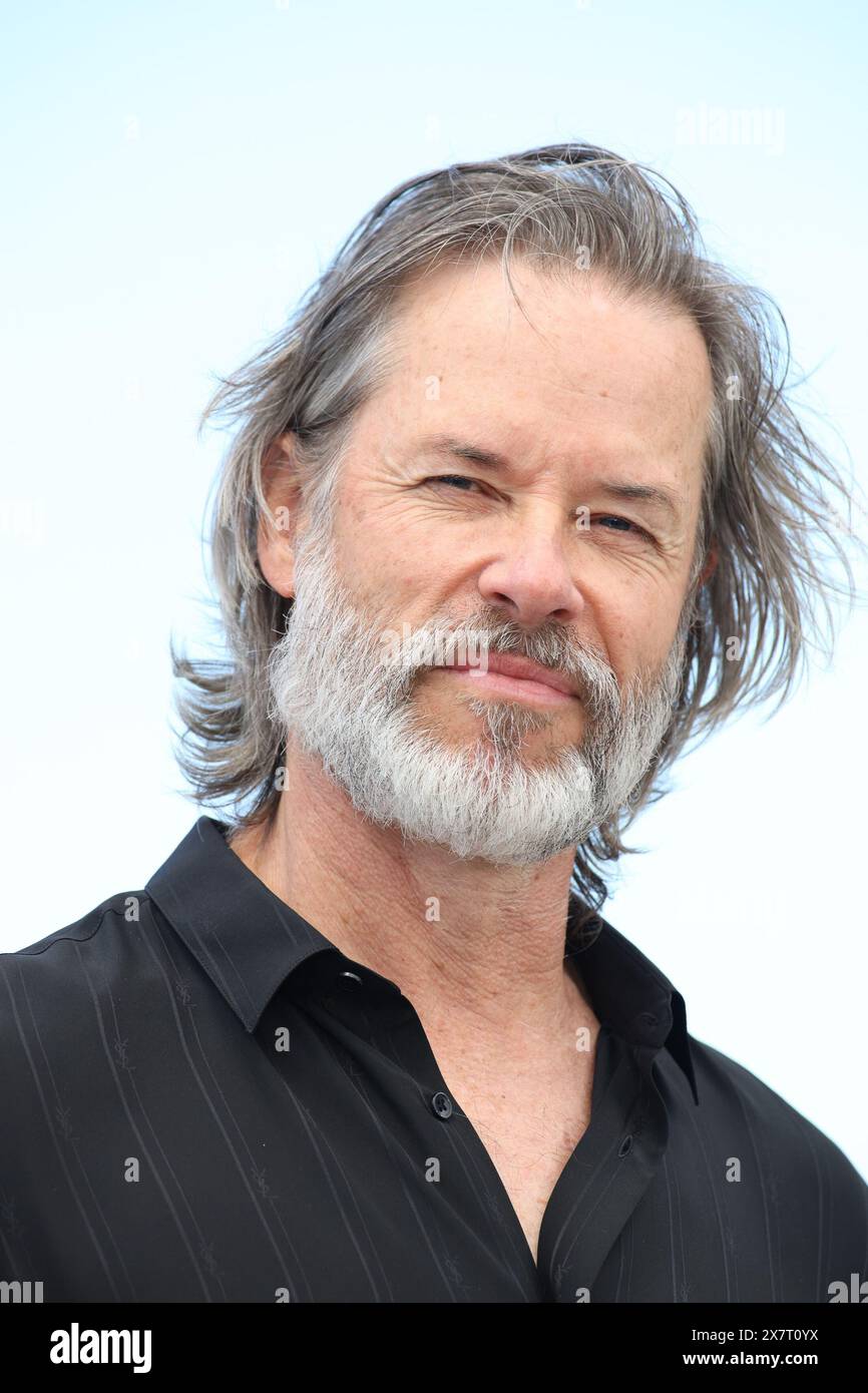 CANNES, FRANCE - MAY 21: Guy Pearce at 'The Shrouds' photocall at the ...
