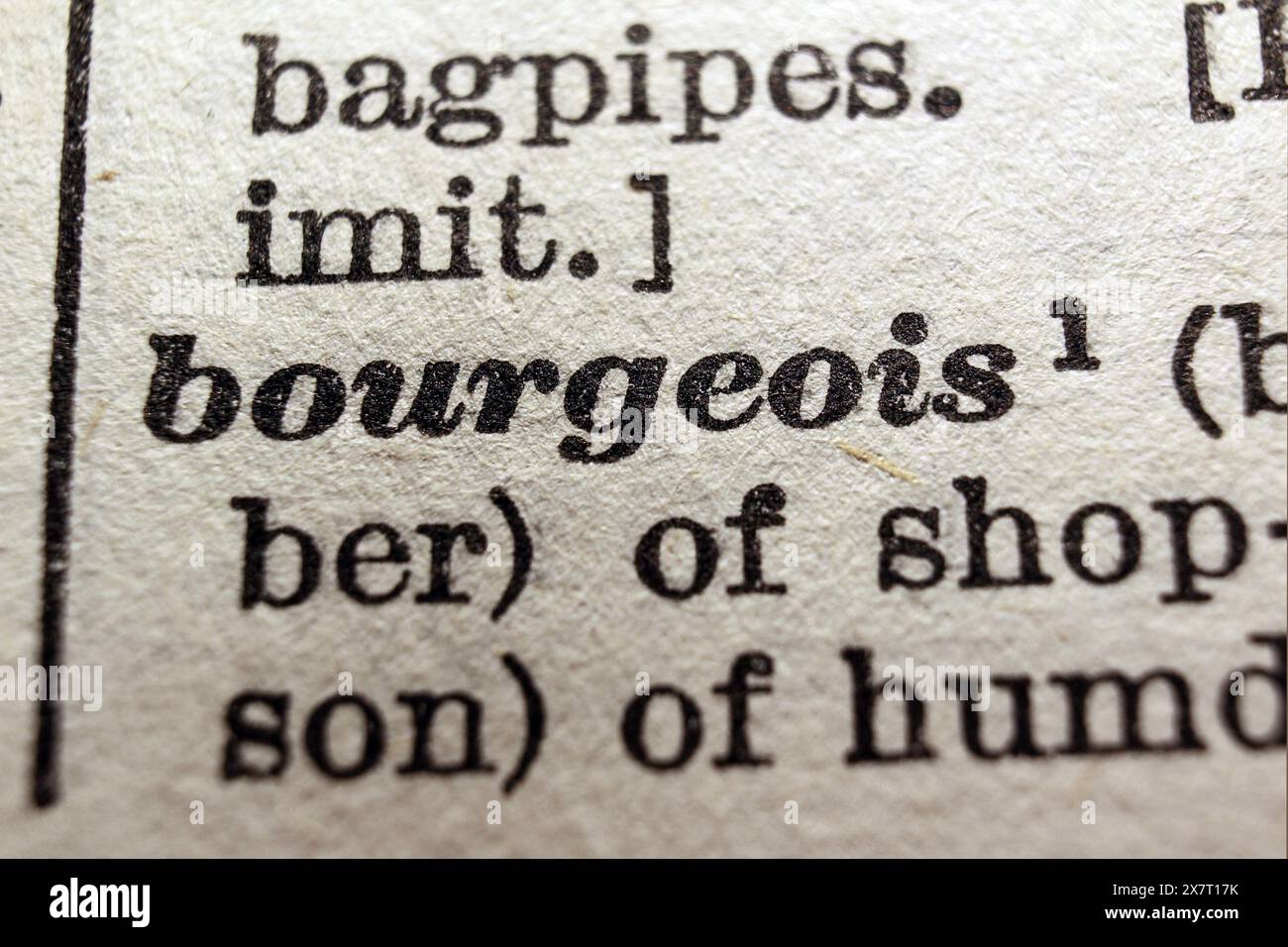 Bourgeois class hi-res stock photography and images - Alamy