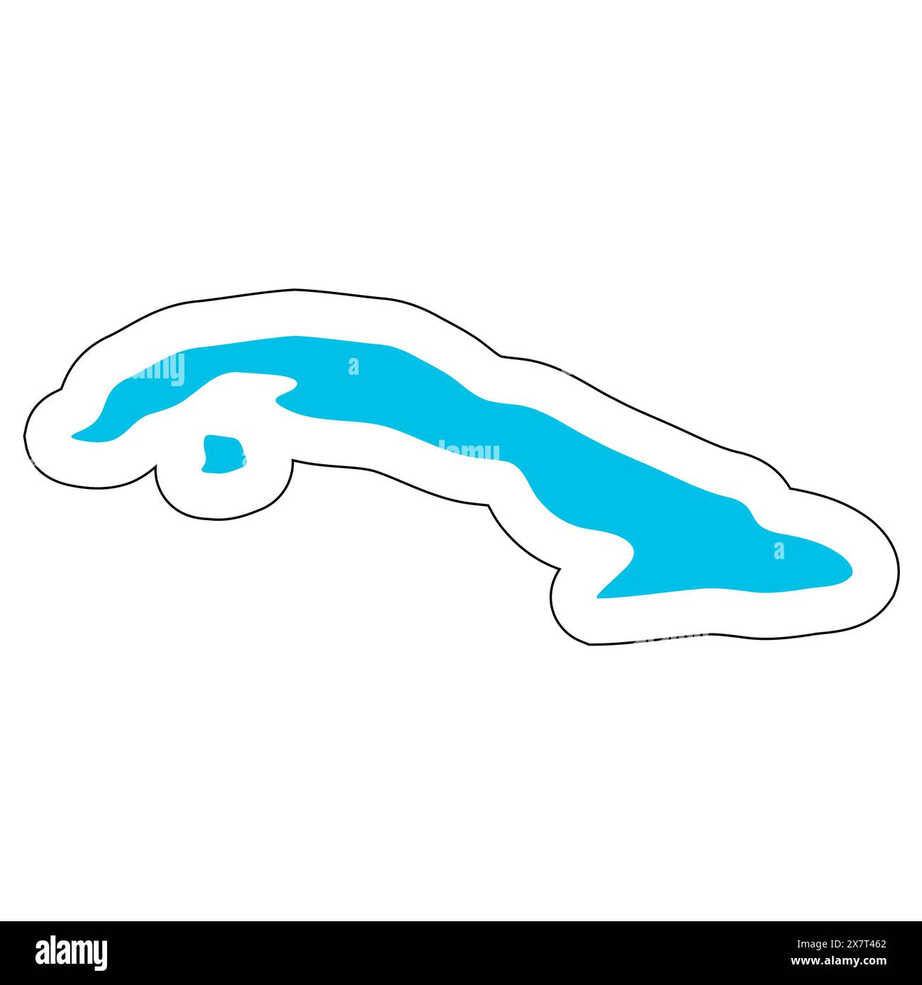 Cuba map high resolution Cut Out Stock Images & Pictures - Alamy