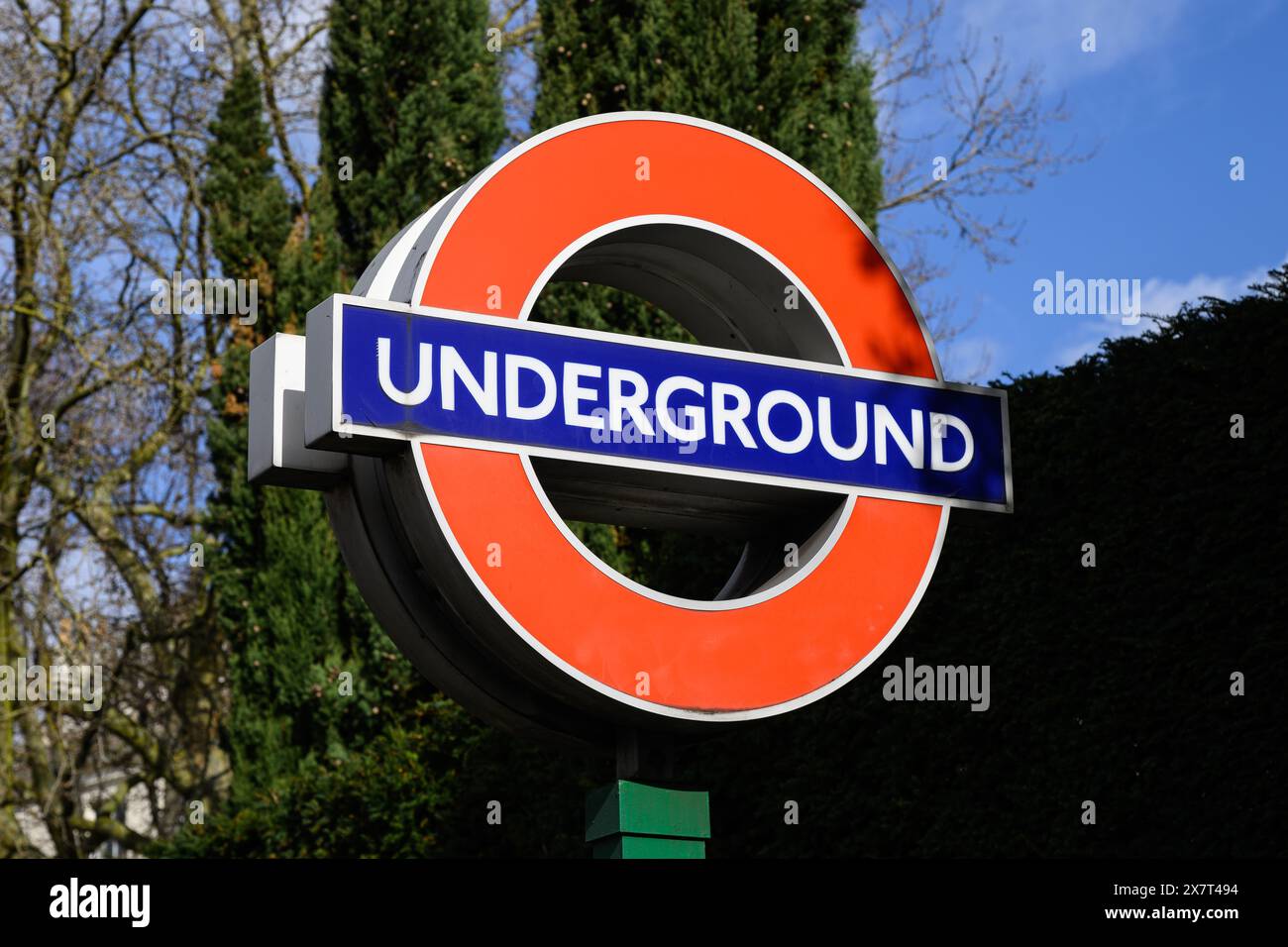 London, UK - March 23, 2024; London Underground transport system ...