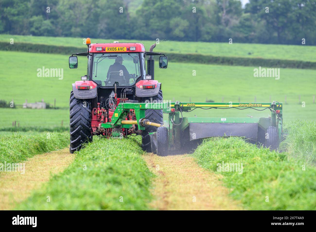 Harvesting silage hi-res stock photography and images - Alamy