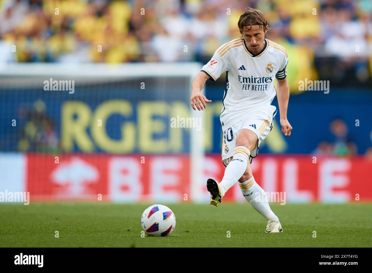 Luka Modric of Real Madrid in action during the LaLiga EA Sports match ...