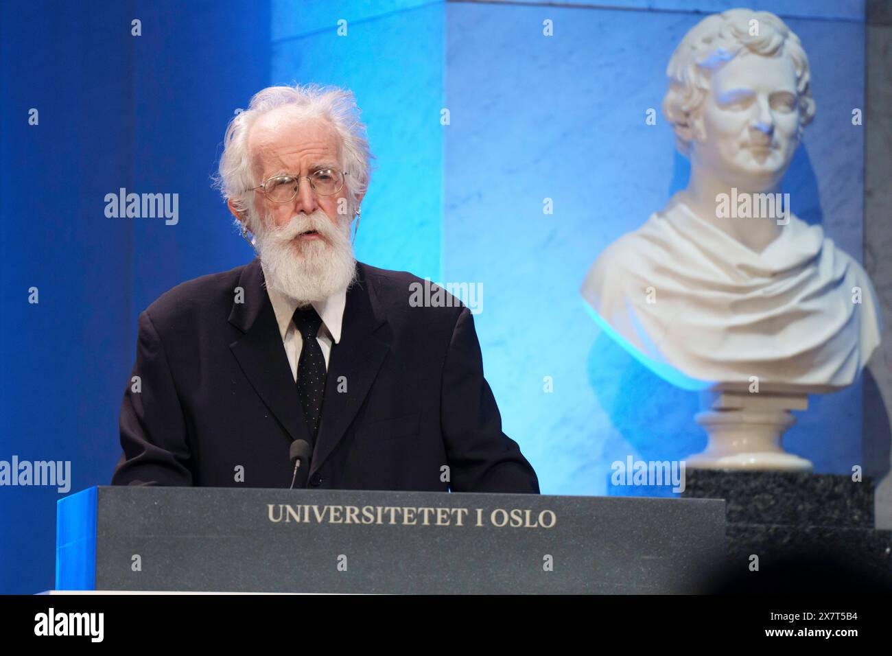 Oslo 20240521.Winner of the Abel Prize 2024, the mathematician Michel ...