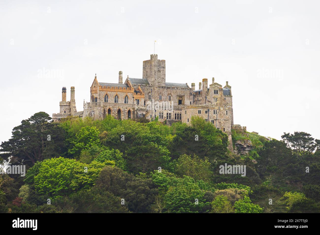 St Michael's Mount, Marazion, Cornwall, West Country, England Stock ...