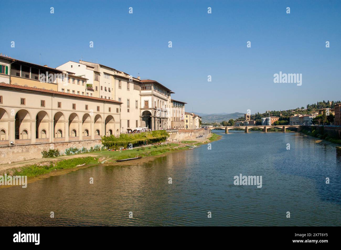 The Arno River through Florence, Italy Stock Photo - Alamy