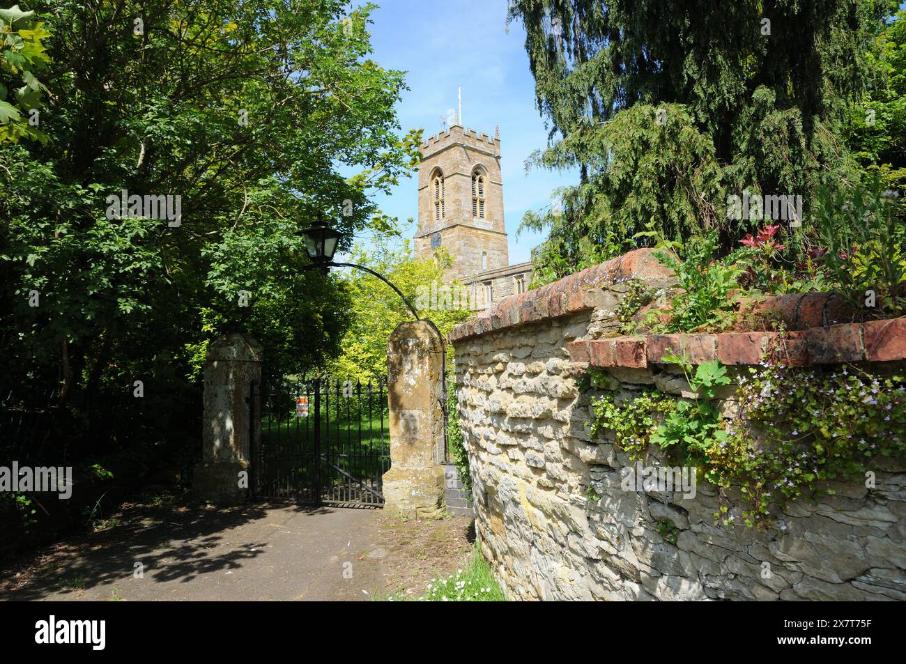 St Peter's Church, Cogenhoe, Northamptonshire Stock Photo - Alamy