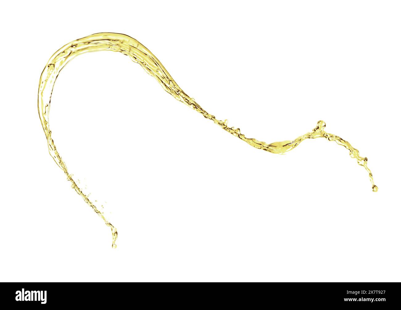 Splash of cooking oil isolated on white Stock Photo - Alamy