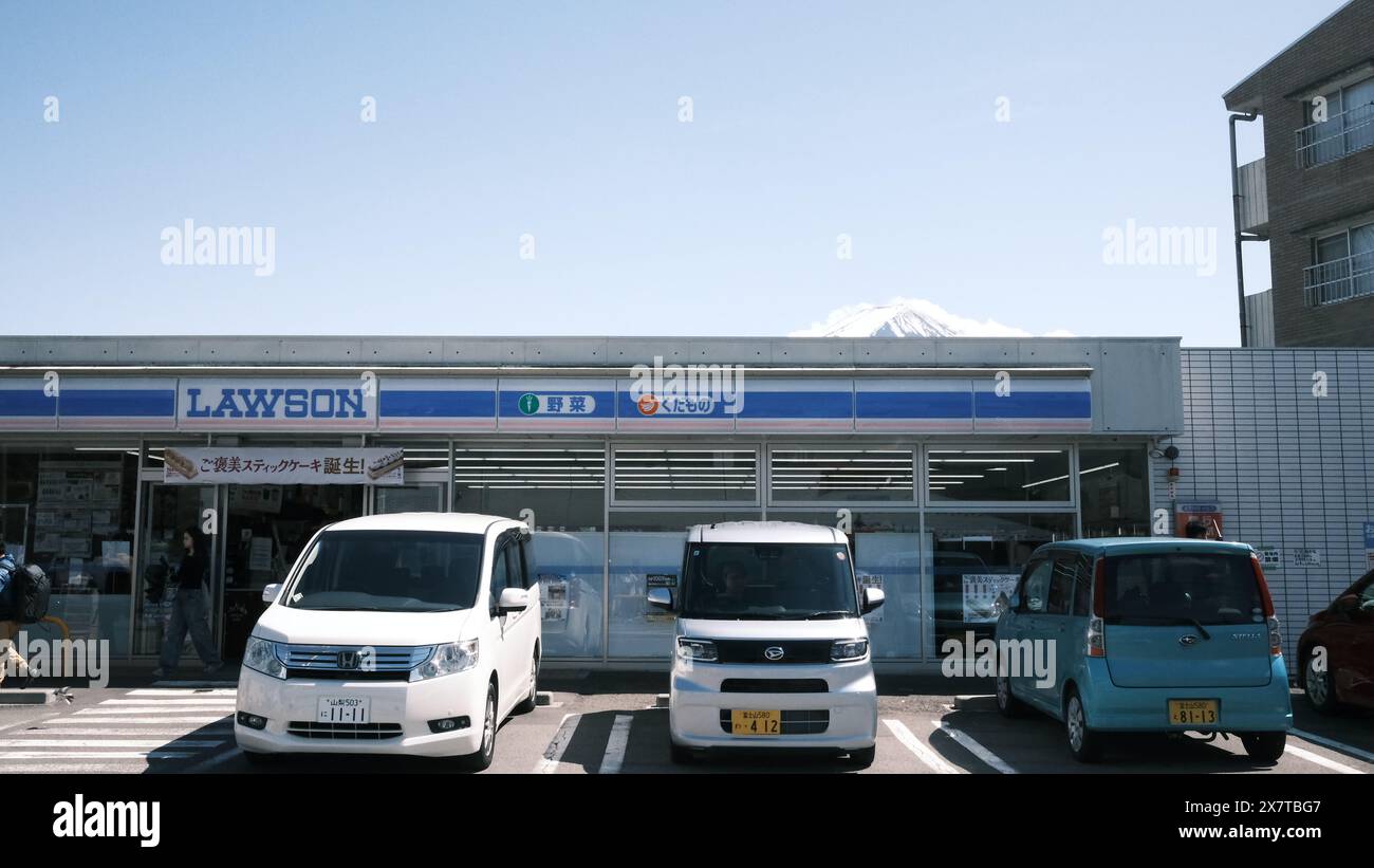 Kawaguchiko, Japan- May 22 2024 : Japan blocks iconic Mt Fuji view ...