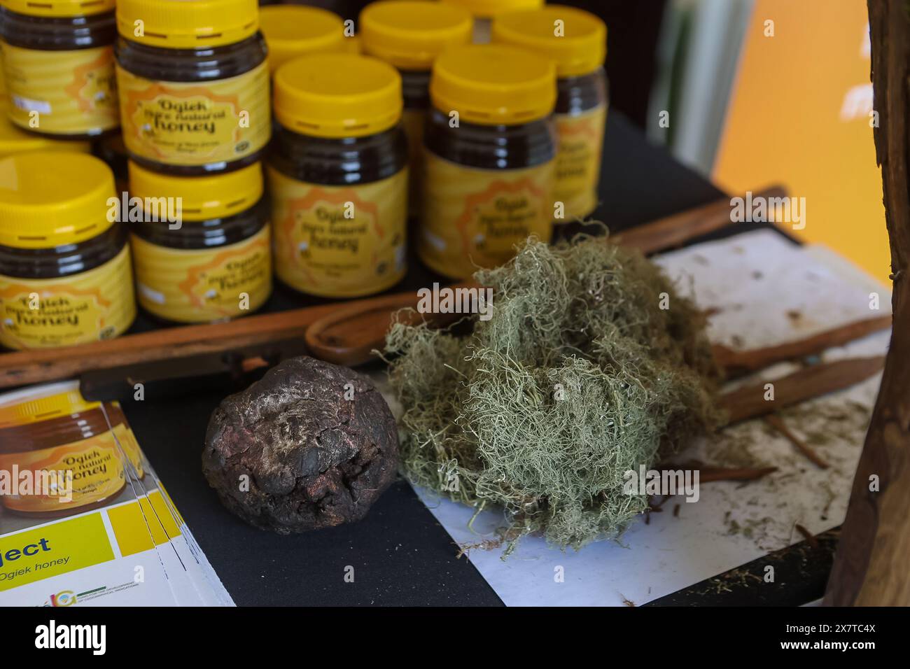 May 19, 2024, Nairobi, Kenya: Honey and Traditional smoke harvesting ...