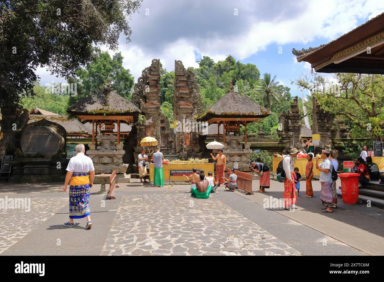 Tampak Siring, Tampaksiring, Bali in Indonesia - January 31 2024 ...