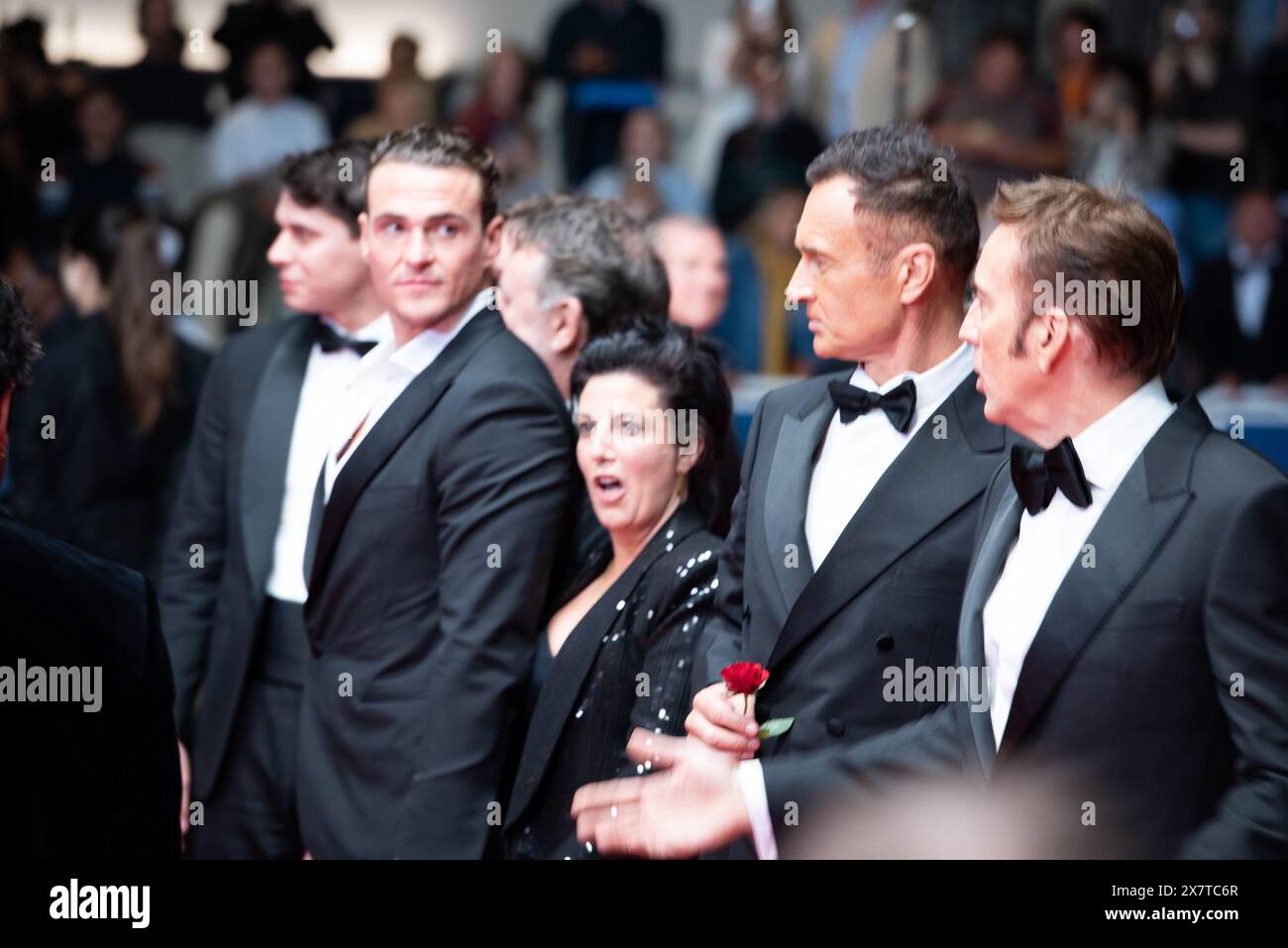 Alexander Bertrand, guest, Leonora Darby and Nicolas Cage attend "The ...