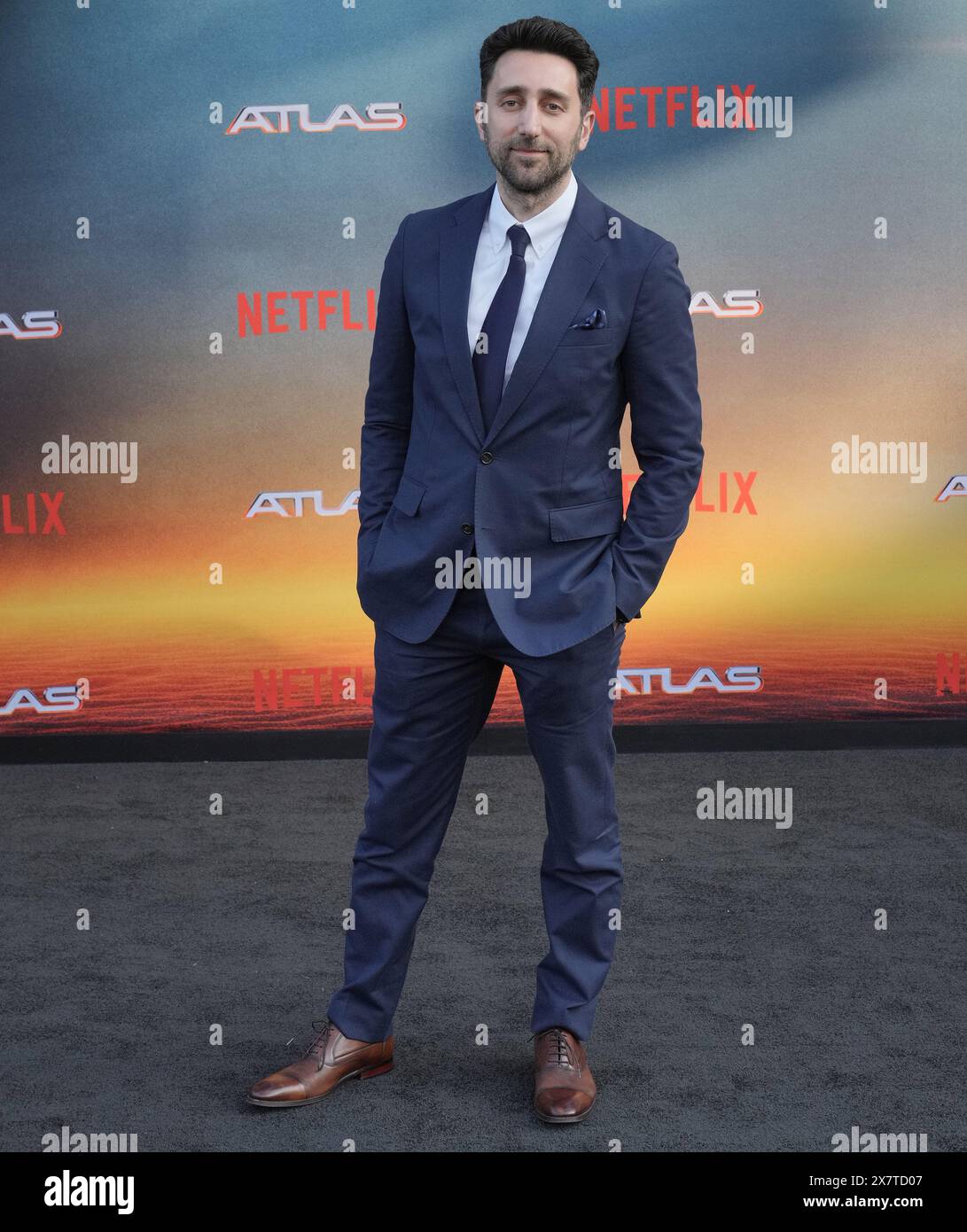 Los Angeles, USA. 20th May, 2024. Leo Sardarian arrives at the Netflix ...