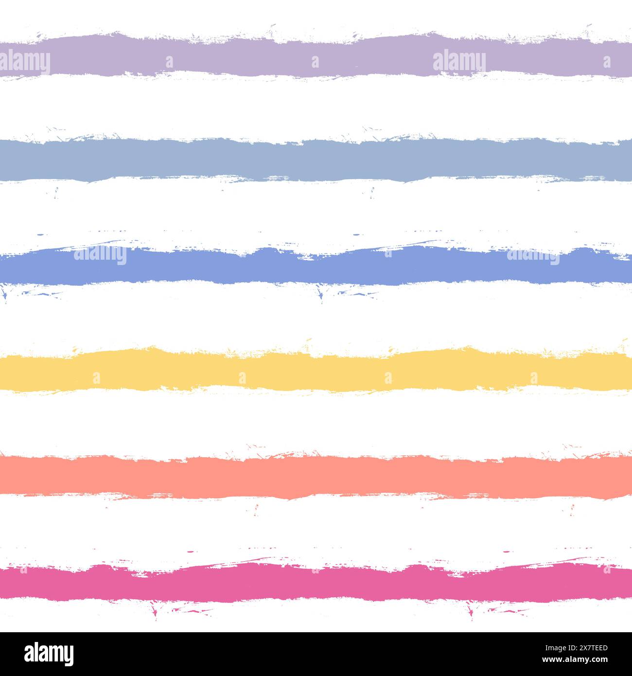 Vector stripe pattern. Colorful seamless background from brush strokes ...