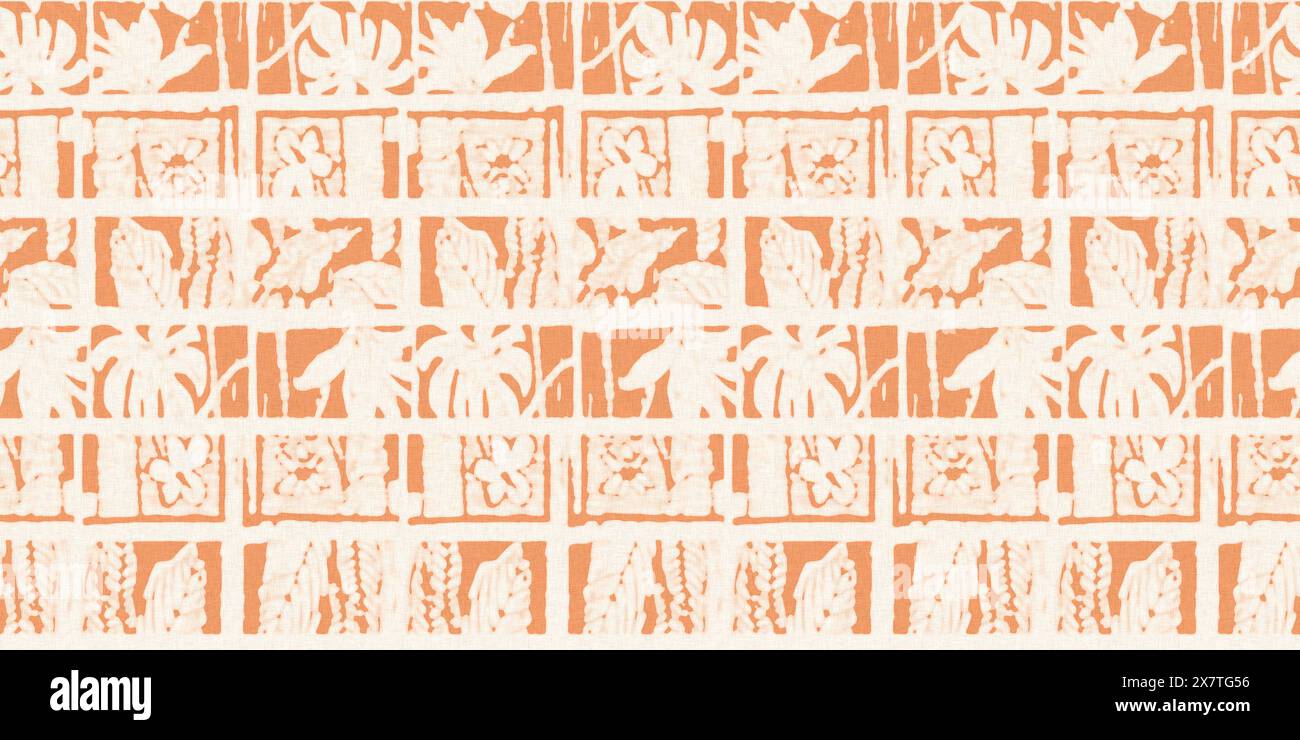 Peach fuzz botanical border texture background with color of the year ...