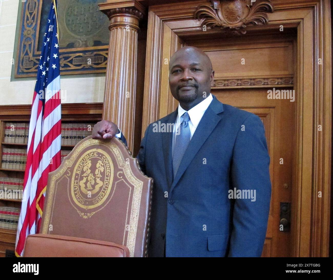 FILE - In this May 10, 2018 photo, New Connecticut Chief Justice ...
