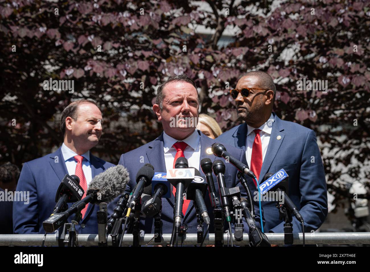U.S. Representative Eric Burlison and other allies of the former ...