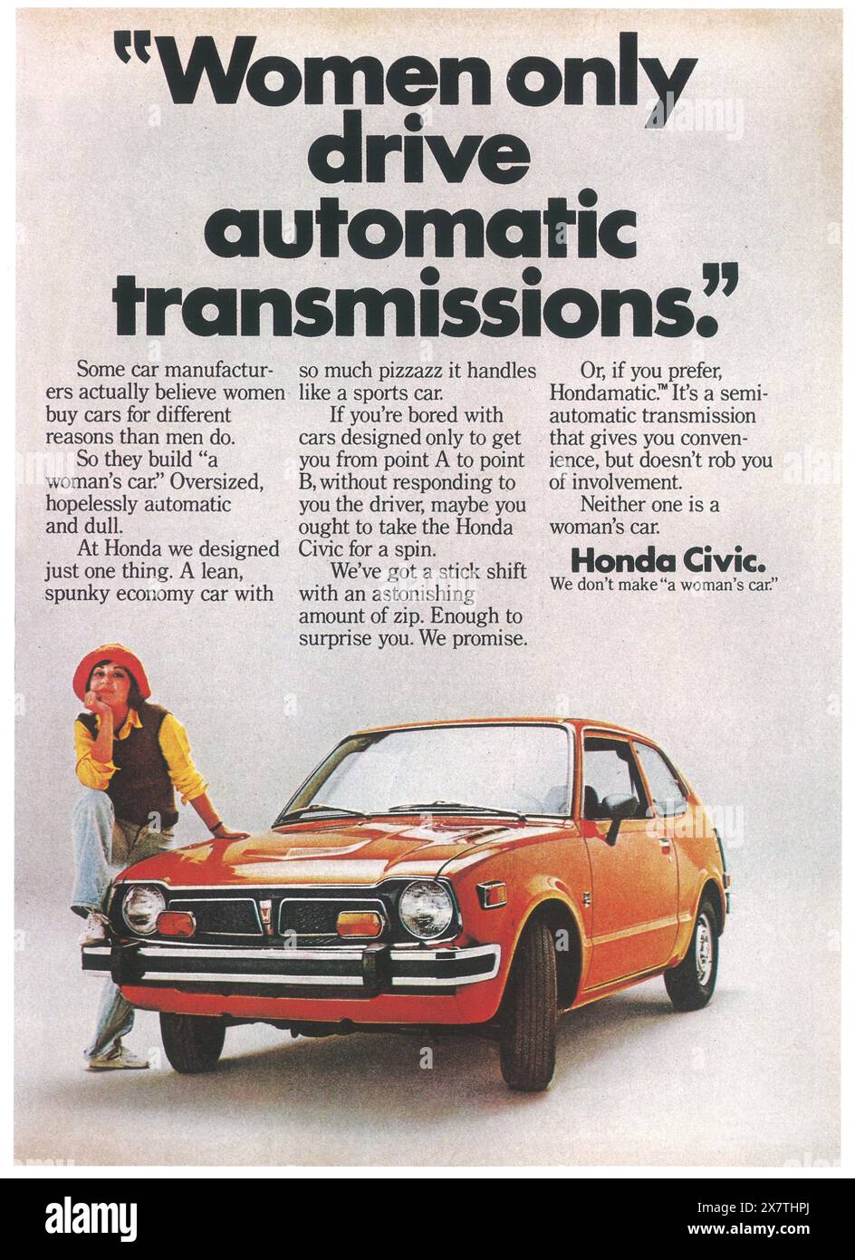 Honda civic advertisement Cut Out Stock Images & Pictures - Alamy