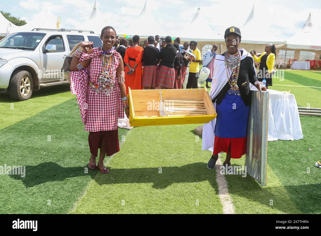 May 19, 2024, Nairobi, Kenya: Local bee farmers full of joy after ...