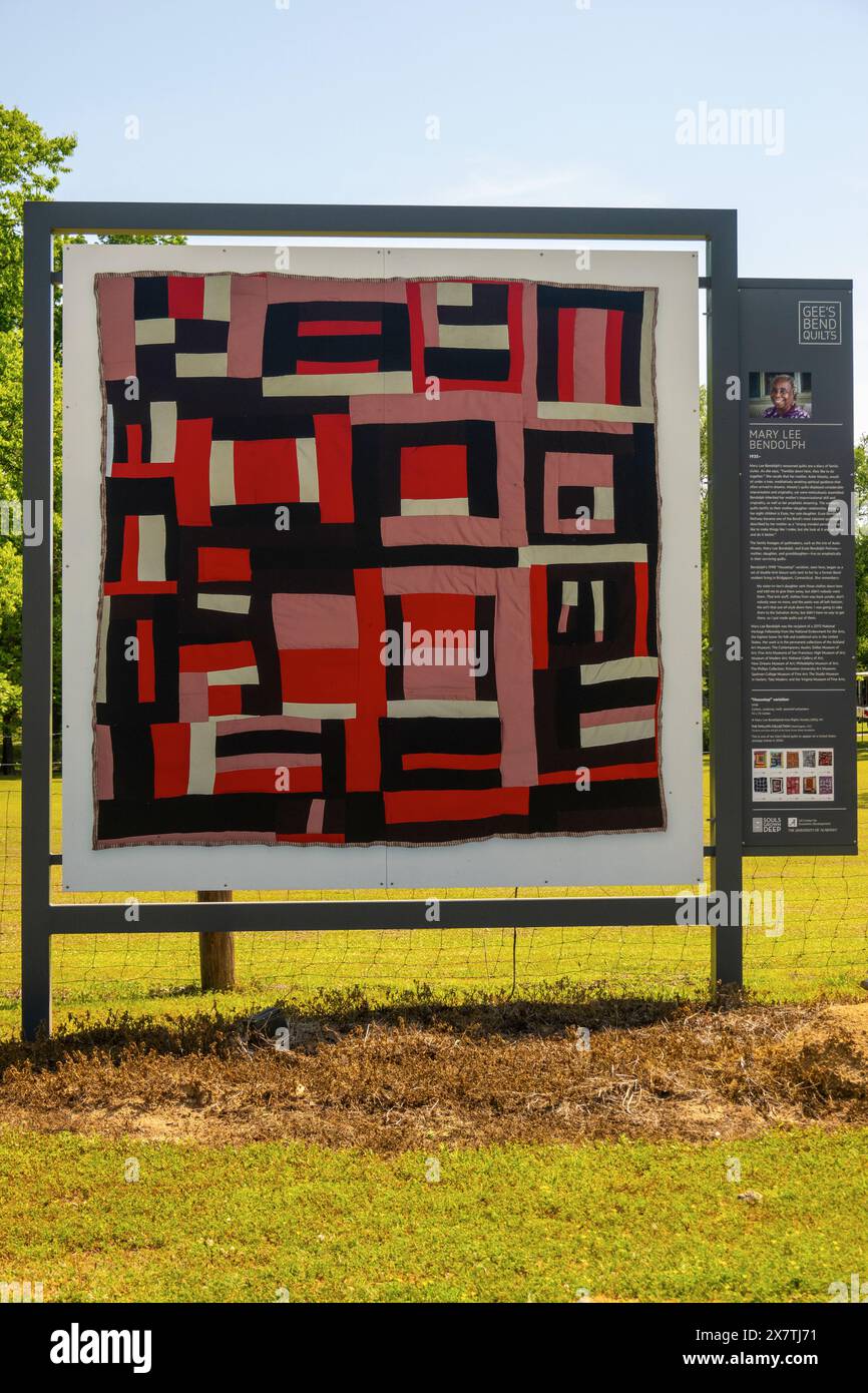 Gee's Bend Heritage Trail in Boykin Alabama Stock Photo - Alamy