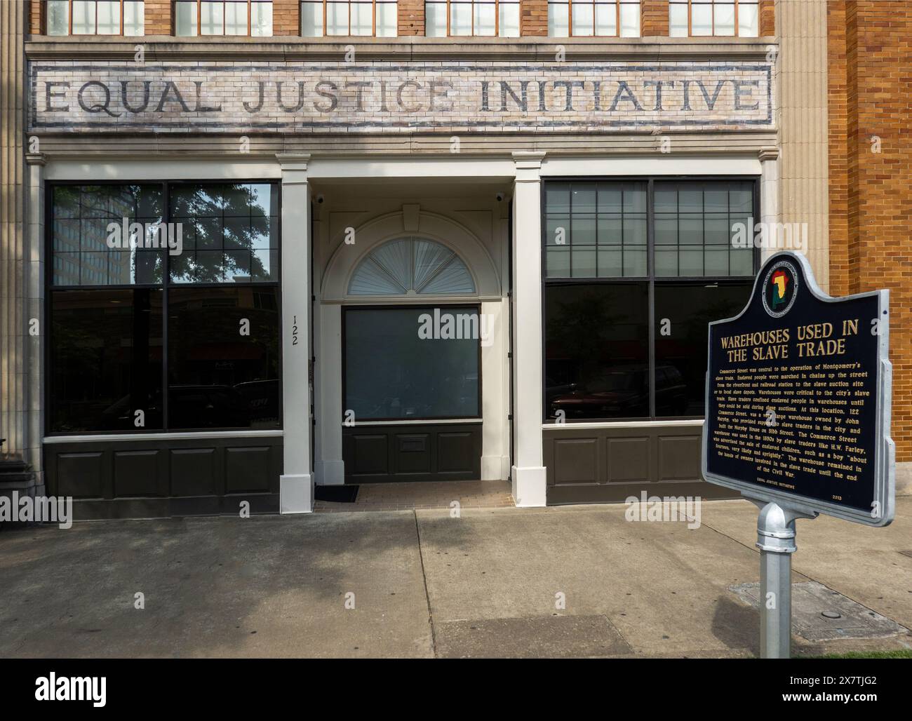 front entrance to the Equal Justice Initiative non profit organization ...