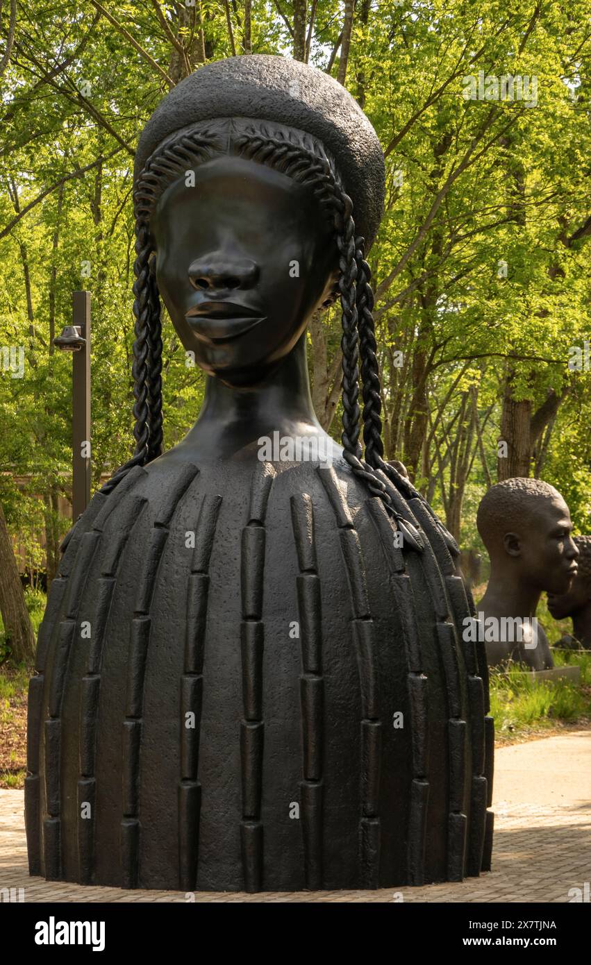 Freedom Monument Sculpture Park in Montgomery Alabama Stock Photo - Alamy