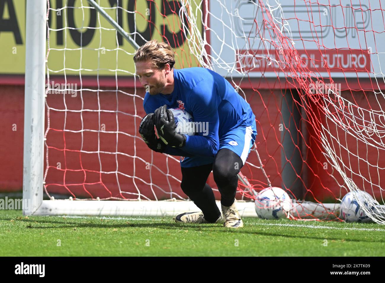 Monza, Italia. 21st May, 2024. Monza's Stefano Gori during training ...