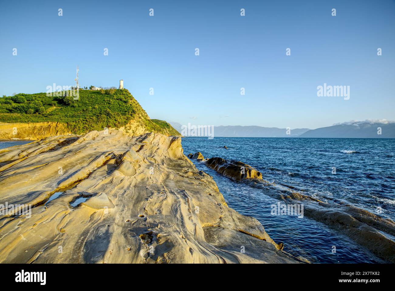 Beautiful and impressional views from deserted peninsula Zvernec near ...